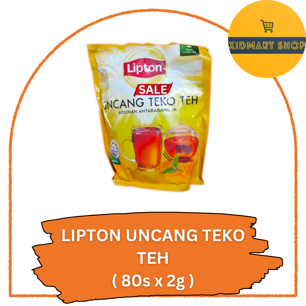 LIPTON Uncang Teko Teh / Tea Bag (80s x 2g) | Shopee Malaysia
