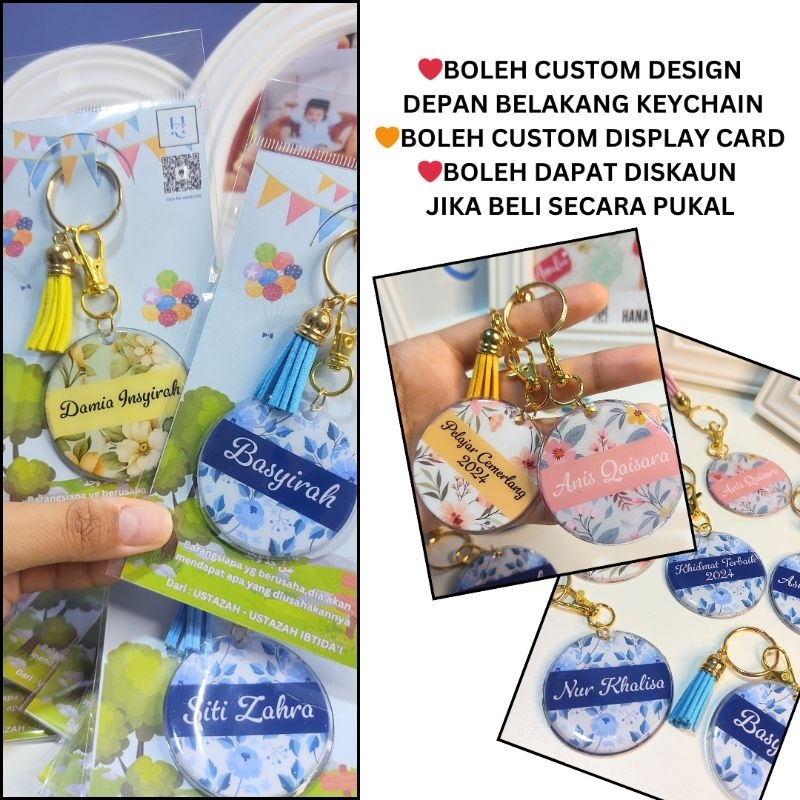 Custom acrylic keychain, custom keychain, customized keychain, keychain ...
