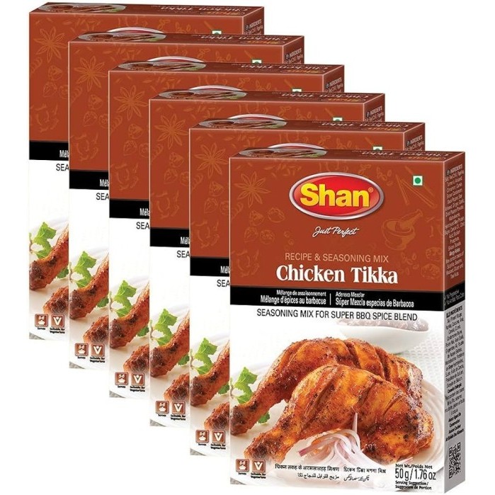 Shan - Chicken Tikka - 50gm (6PCS) | Shopee Malaysia