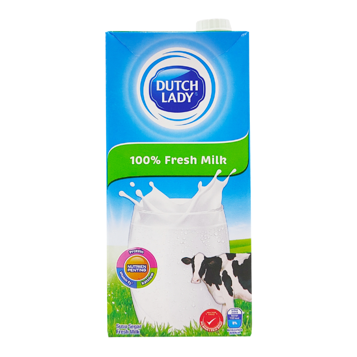 DUTCH LADY 100% Fresh Mlik 1Litre | Shopee Malaysia