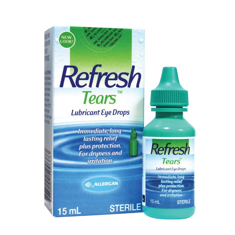 ABBVIE Refresh Tears Lubricant Eye Drops 15ml [EXP: 3/9/2025] | Shopee ...
