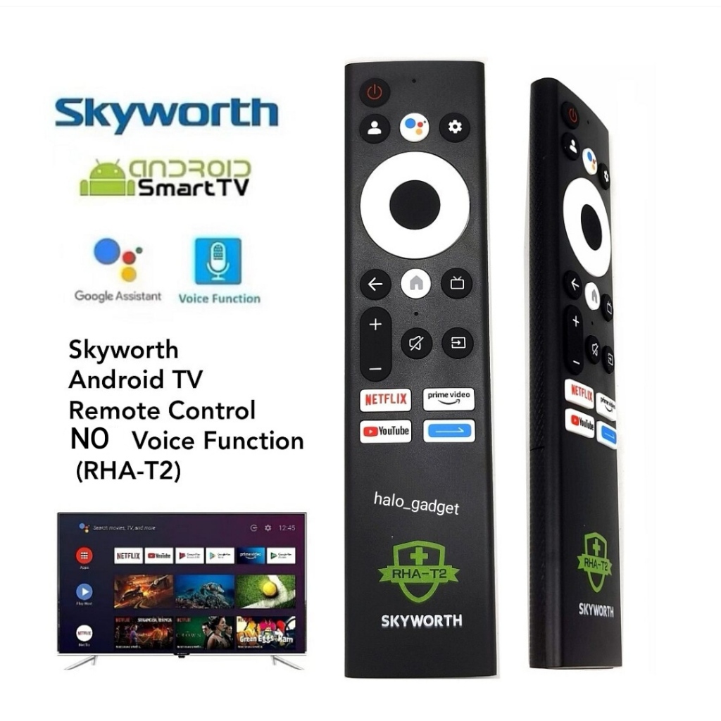 Skyworth Android TV Remote Control (RHA-T2) | Shopee Malaysia