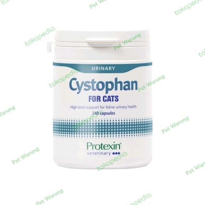 Cystophan For Cats - Urinary Health Care Supplements 240 Capsules ...