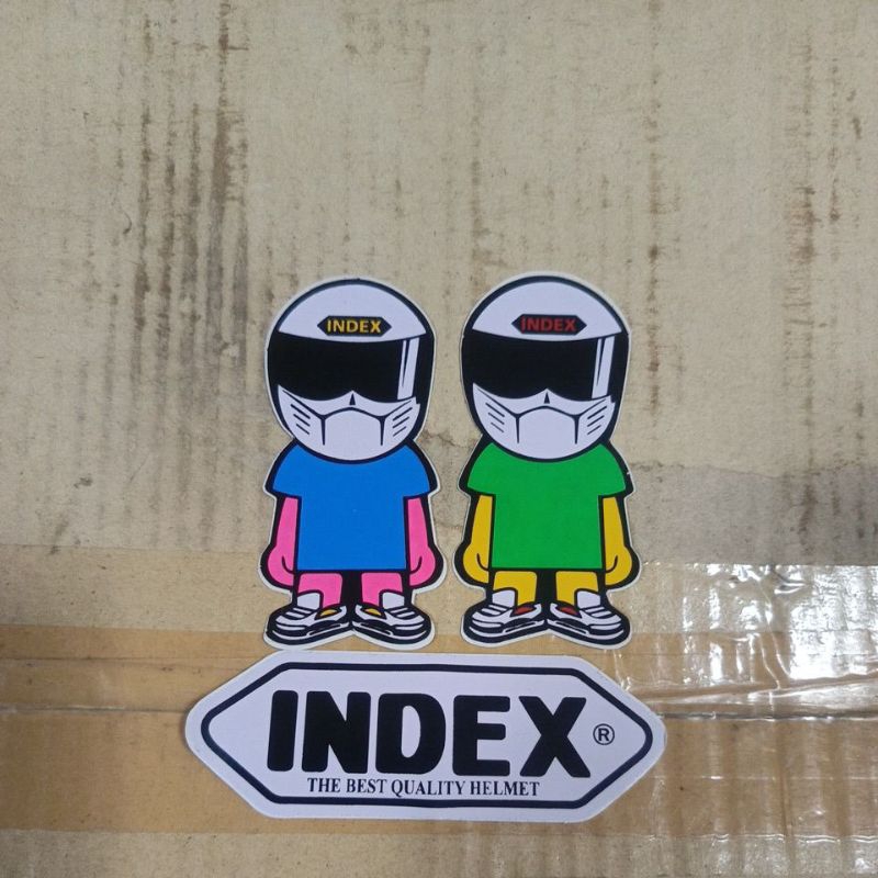 Sticker Helmet Index | Shopee Malaysia