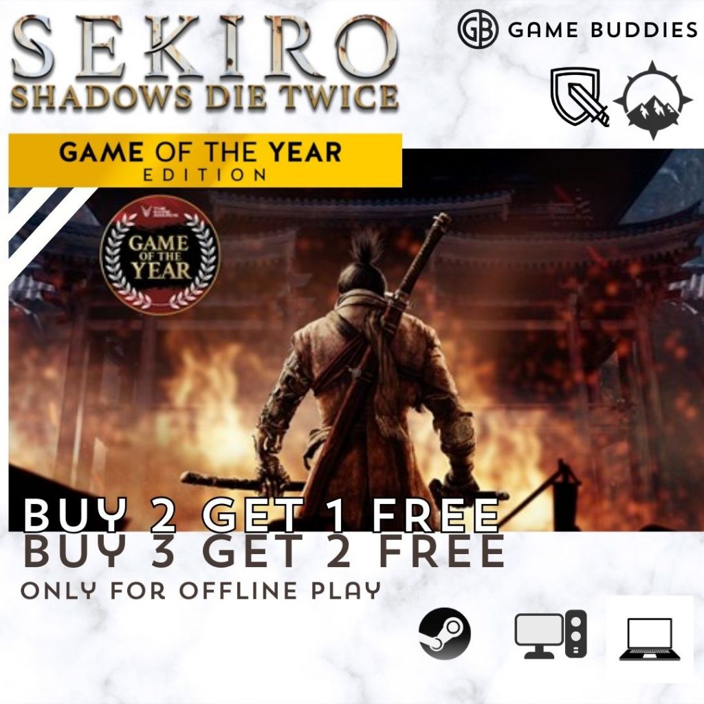 Sekiro Shadows Die Twice GOTY Edition PC Original | Shopee Malaysia