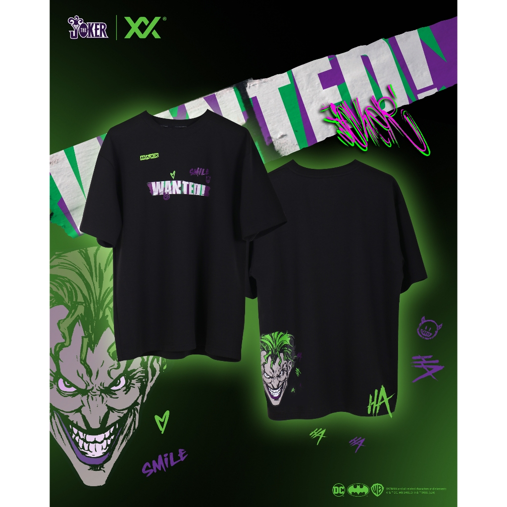 Maxx Joker X Oversize Streetwear MLOV03 (100% Original) | Shopee Malaysia