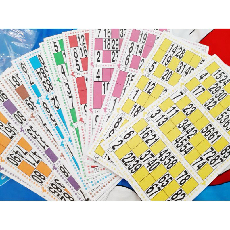 loto toy set with paper hole and vietnam bingo wood | Shopee Malaysia