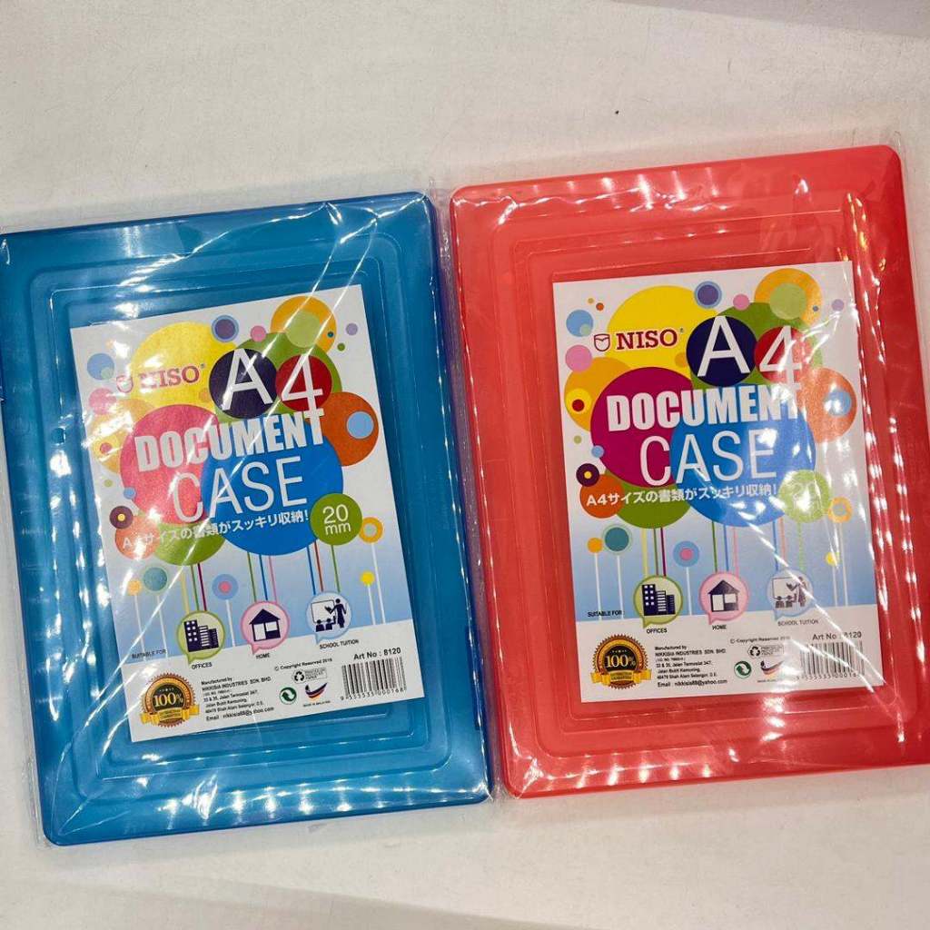 NISO A4 DOCUMENT CASE 20MM (DC 8120) | Shopee Malaysia