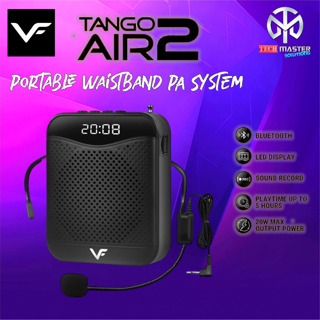 Vinnfier TANGO AIR 2 Portable Voice Amplifier Speaker Portable ...