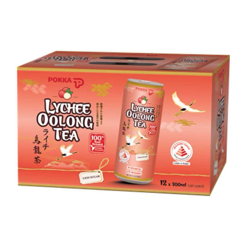 Pokka Lychee Oolong Tea 12 x 300ml 荔枝乌龙茶 | Shopee Malaysia