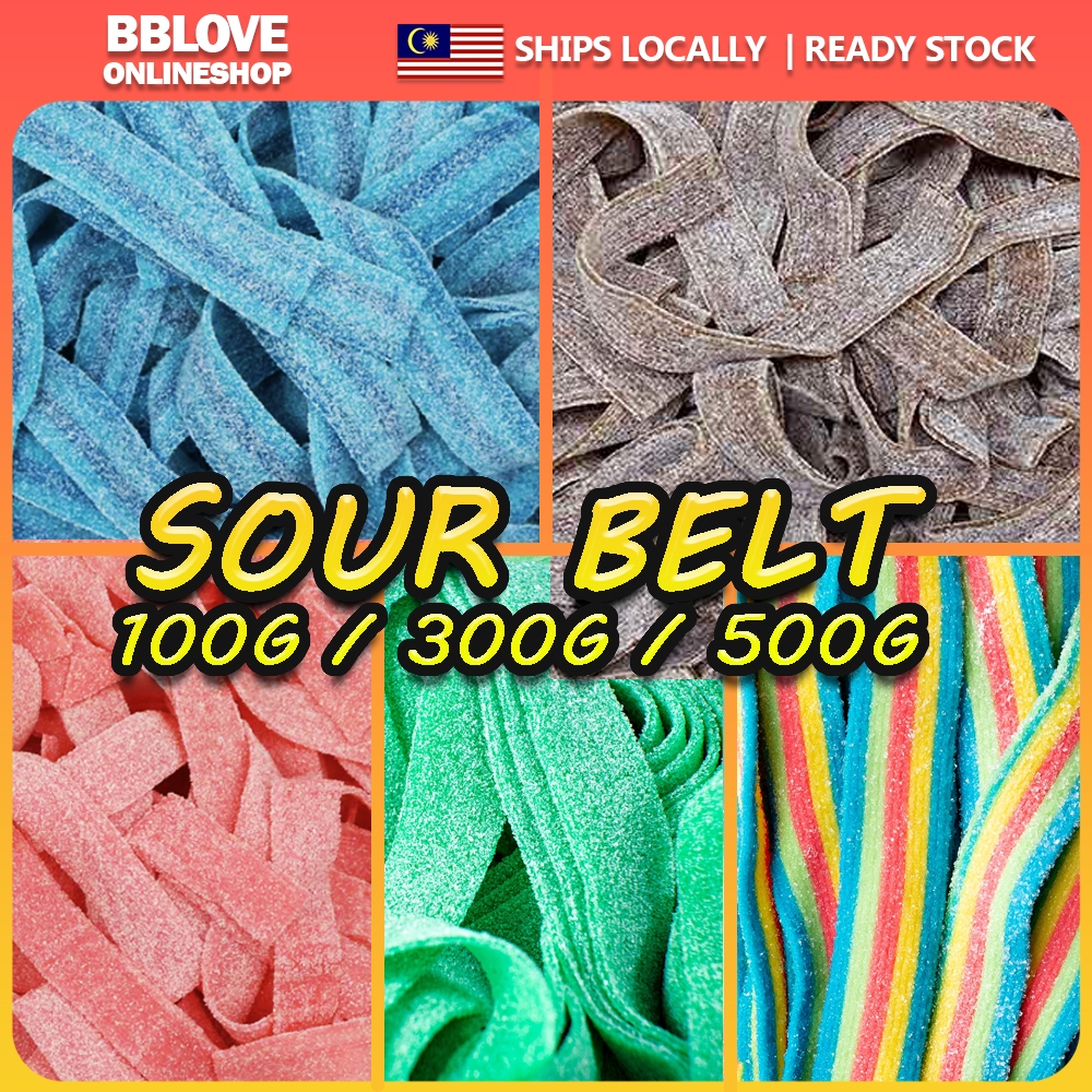 🔥 Ready Stock Sour belt gummy, MIX ,Manis, Candy viral, Soft candy ...