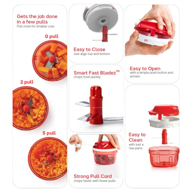 Supersonic Chopper Tupperware MUST TRY | Shopee Malaysia