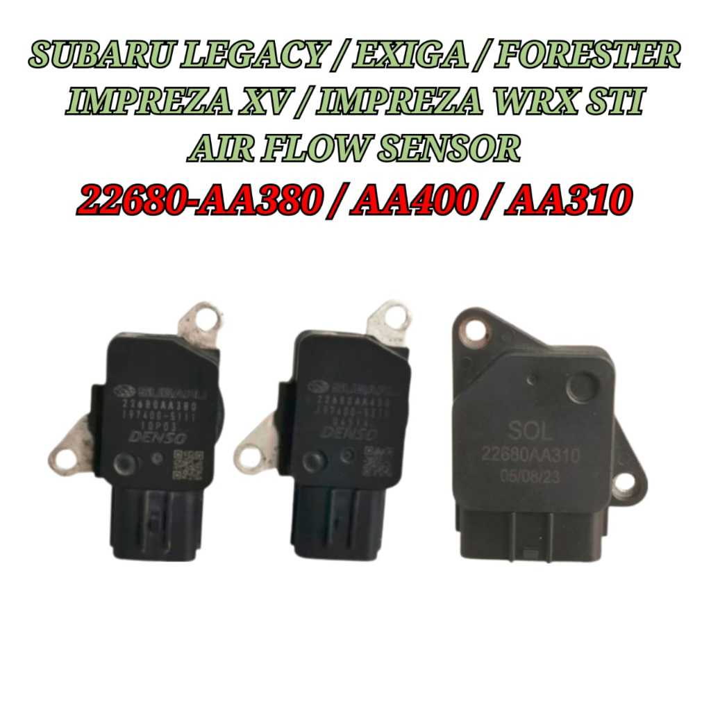 Air Flow Sensor Subaru Legacy Forester Impreza XV WRX STi Air Mass ...