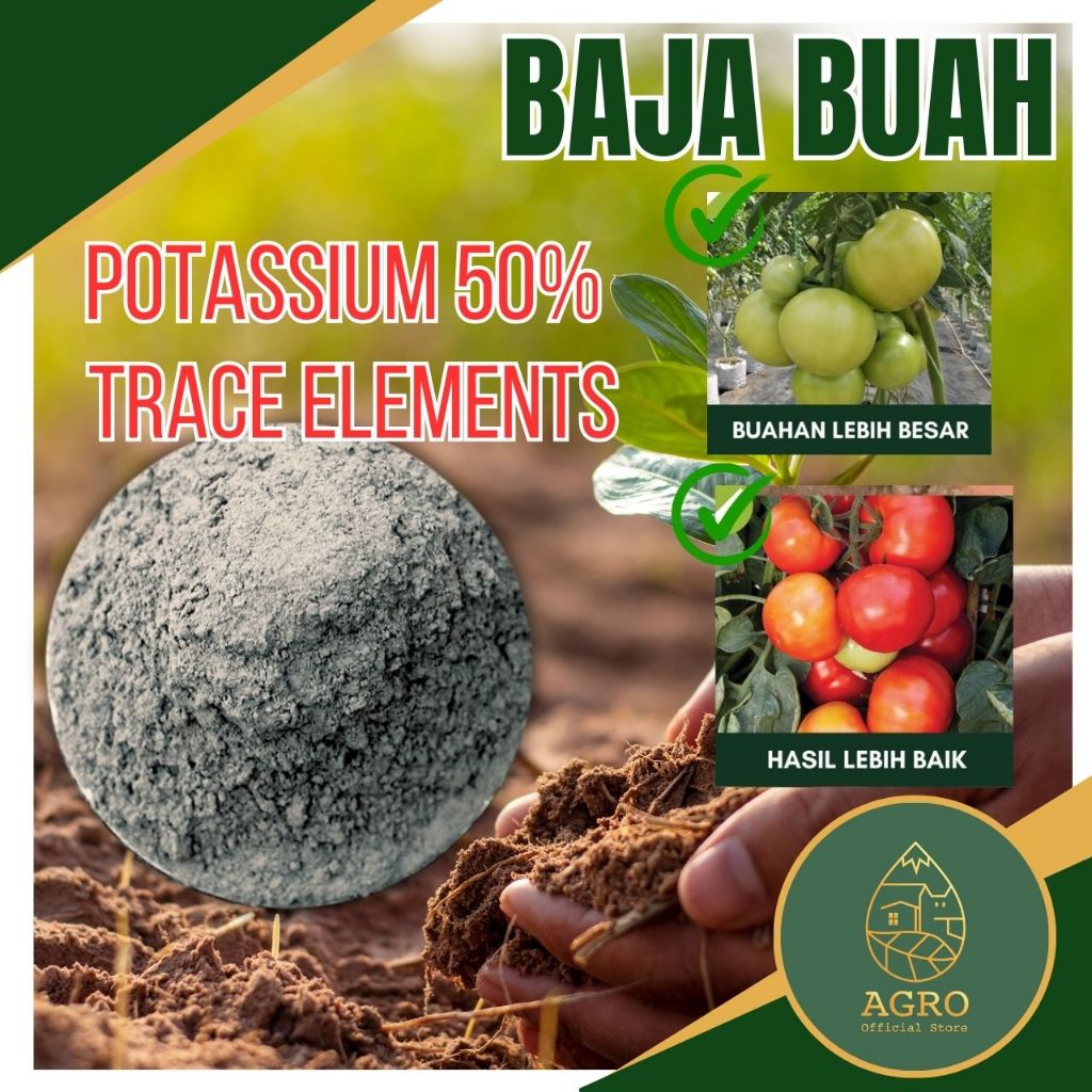 Baja Paksa Buah ORGANIC POTASSIUM NPK: 0-0-50 k²o 50% For Foliar ...