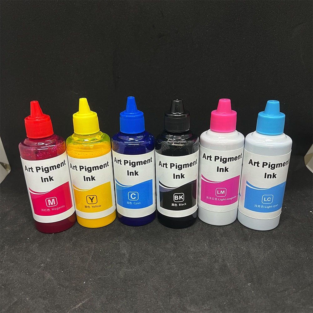 Art Pigment Ink 6 Colour For Epson , Canon , hp Inkjet Printer | Shopee ...