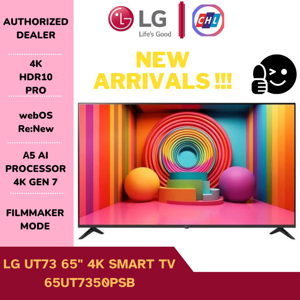 LG [Ready Stock] 65" UT73 UHD 4K Smart TV 65UT7350PSB - LG Malaysia ...