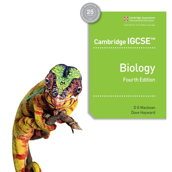Cambridge IGCSE Biology Coursebook (TEXTBOOK) / WORKBOOK / PRACTICAL WORKBOOK / STUDY GUIDE (PDF ...