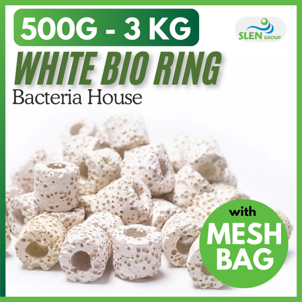 SLEN 3 KG 1kg Nano Ceramic Bio Filter Media Bio Ring Aquarium Porous ...