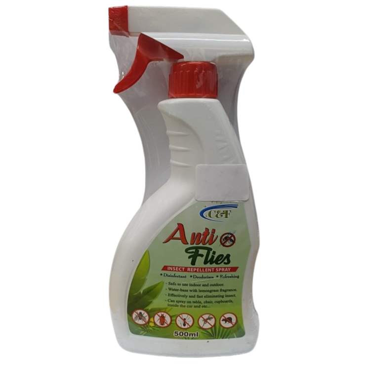 ANTI FLIES (INSECT REPELLENT SPRAY) 500ML | Shopee Malaysia