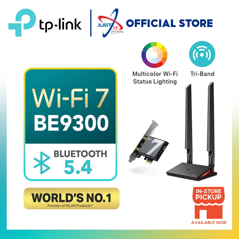 TP-Link Archer TBE550E BE9300 Wi-Fi 7 Bluetooth 5.4 PCIE Adapter ...