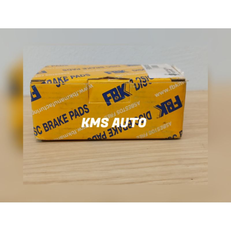 FBK COROLLA LEVIN AE86 / LANCER A174 REAR DISC BRAKE PAD TOYOTA ...