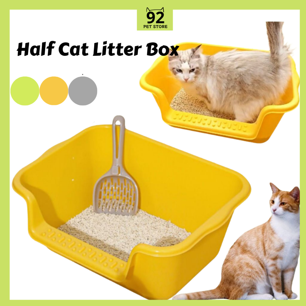 【92 PETSTORE】Extra Big Litter Box Cat Bekas Pasir Kucing Besar Tempat ...