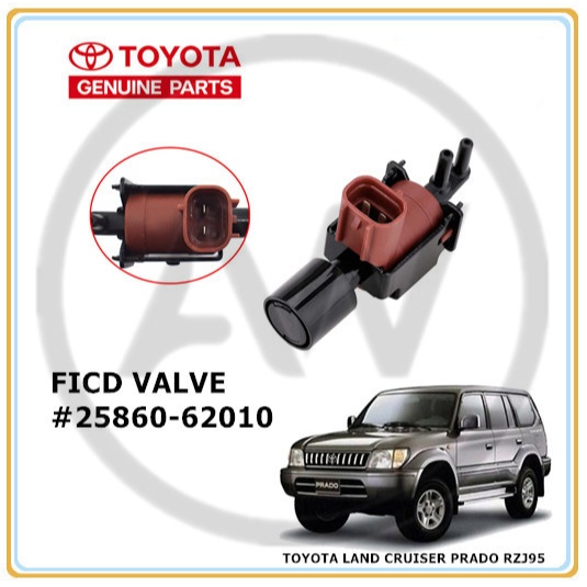 Original Toyota Land Cruiser Prado RZJ90 RZJ95 Vacuum Solenoid Switch ...