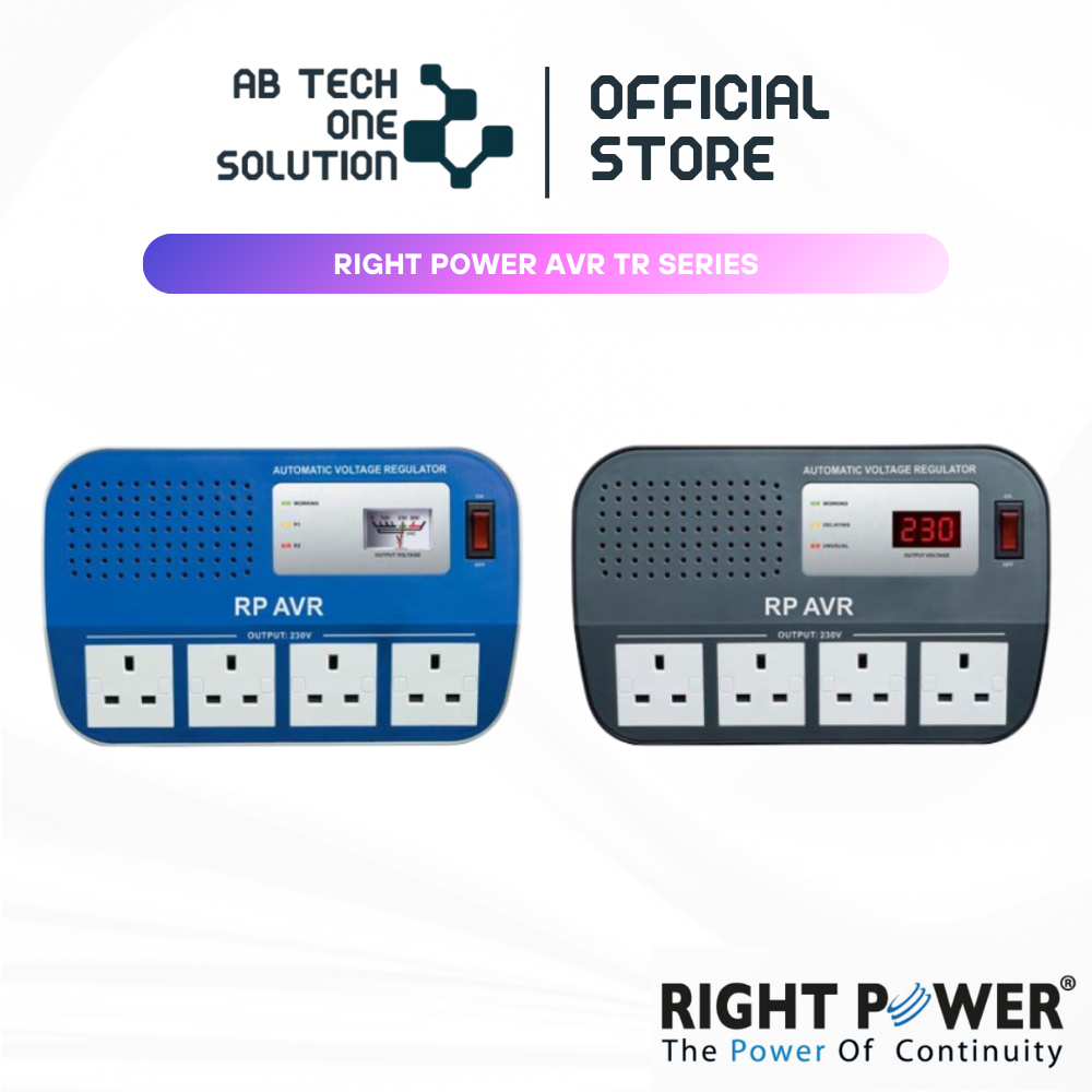 RIGHT POWER Automatic Voltage Regulator (AVR) - Soho/Home/Office ...