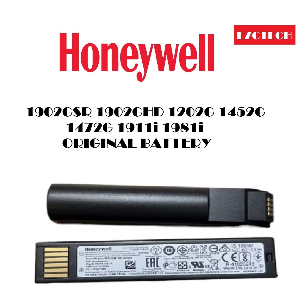 HONEYWELL BAT-SCN05 ORIGINAL BATTERY FOR 1902GHR GHD Xenon 1952G ...