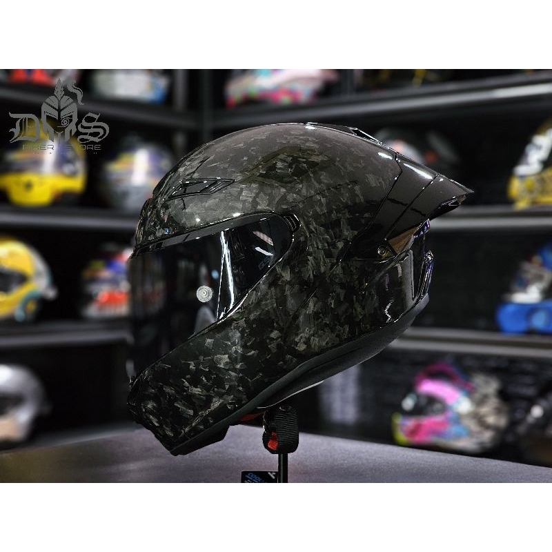 Original GSB RC5 Forged Carbon Full Face Helmet | Shopee Malaysia