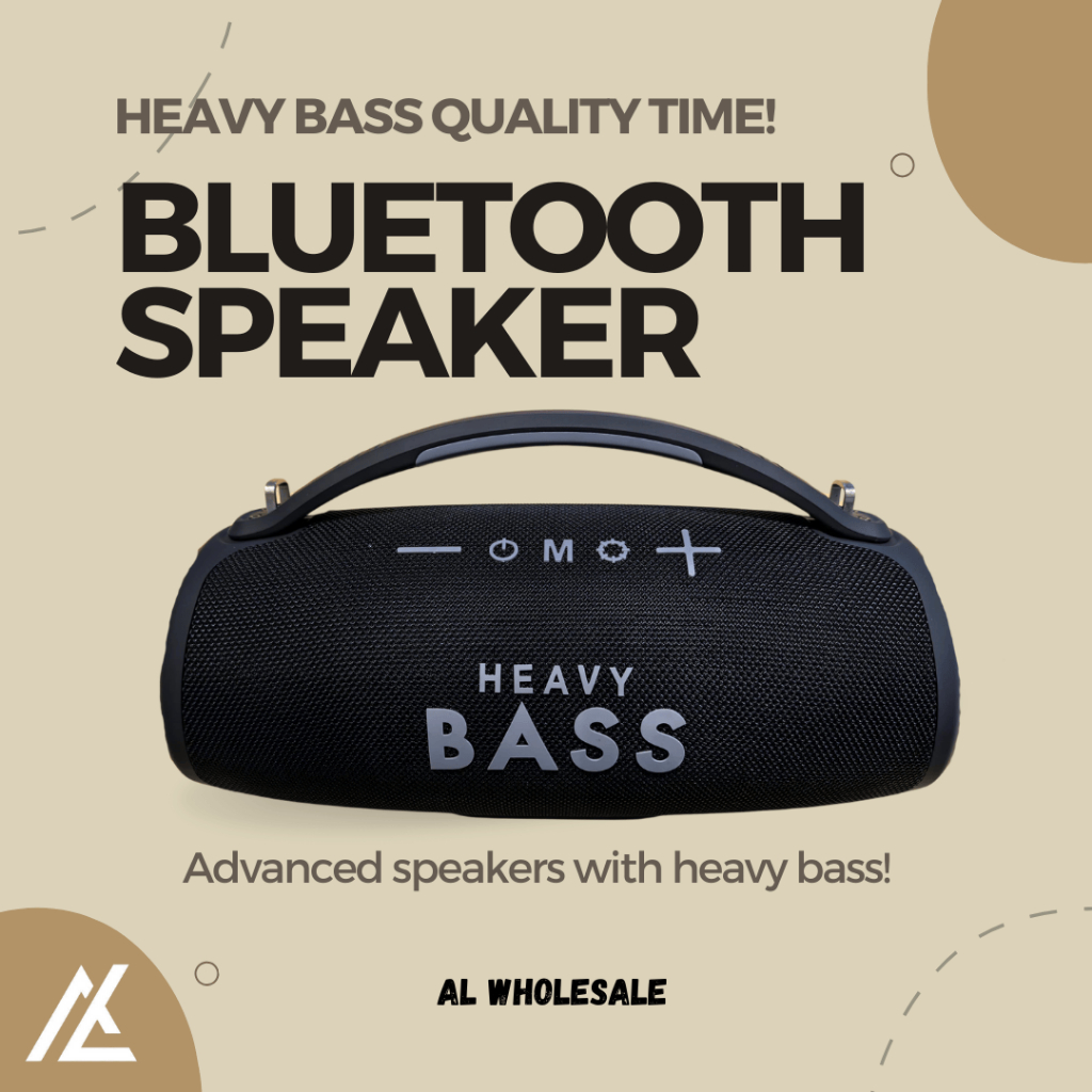 Heavy Bass Portable Bluetooth Speaker | Shopee Malaysia