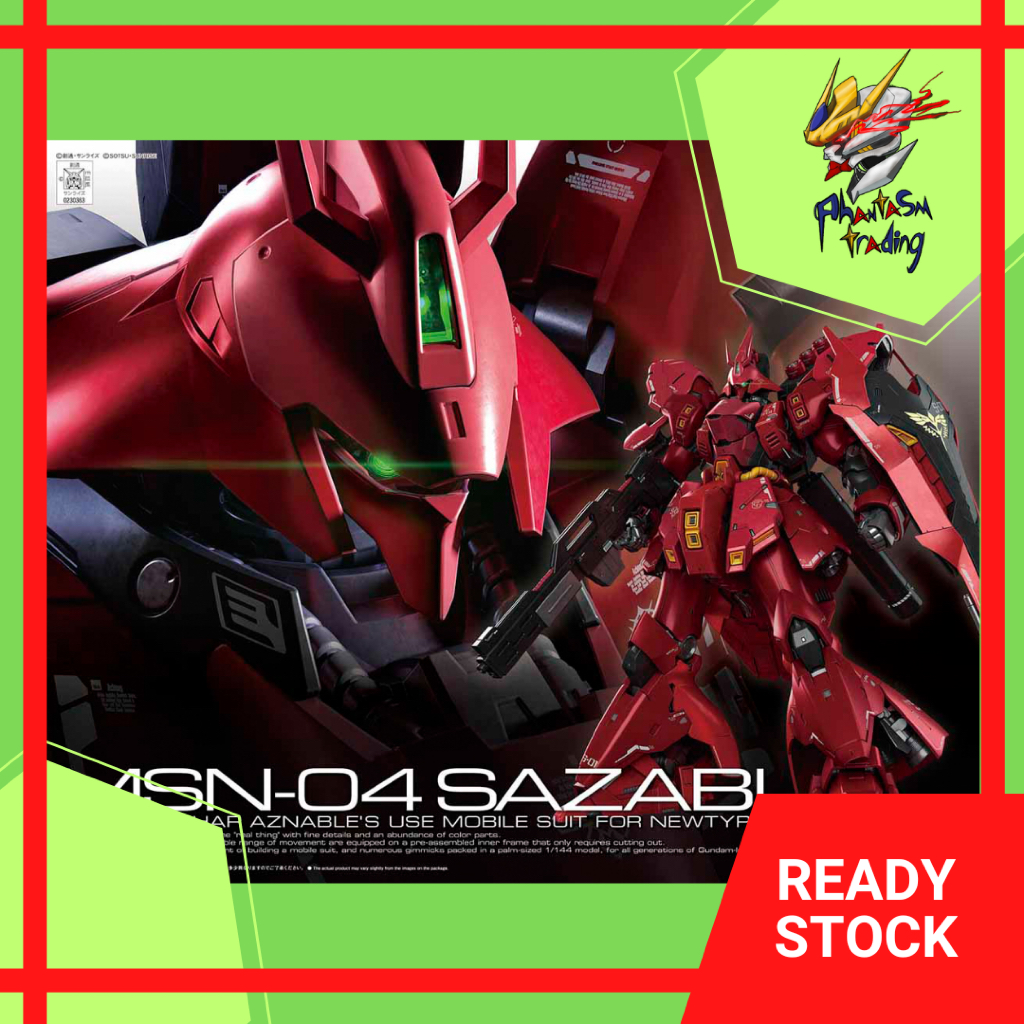 RG SAZABI REAL GRADE 1/144 | Shopee Malaysia