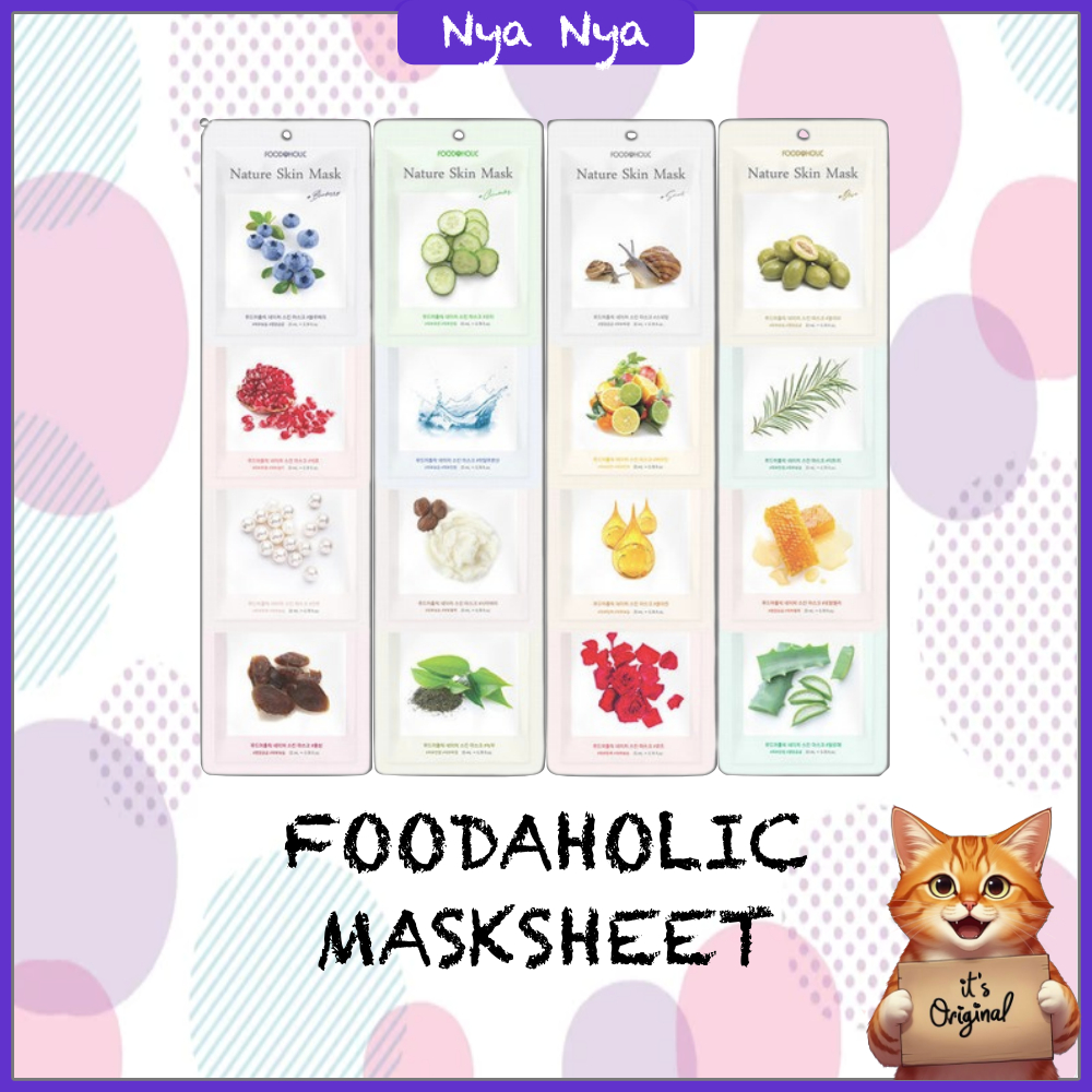 ** FOOD A HOLIC MASK ** mask pack sheet | Shopee Malaysia