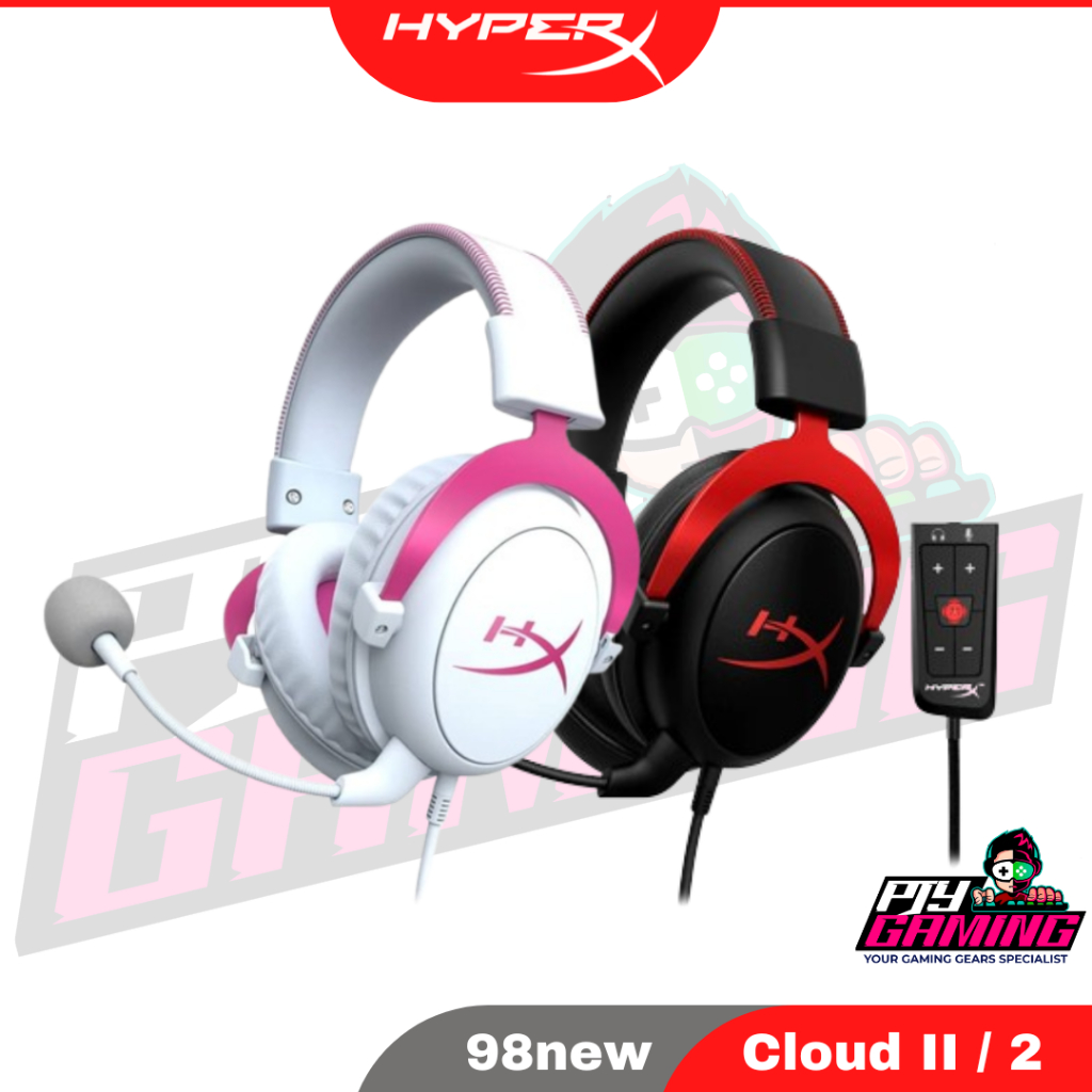 HyperX Cloud II / Cloud 2 Gaming Headset (Kingston) - Virtual 7.1 Surround Sound [PJY Gaming ...