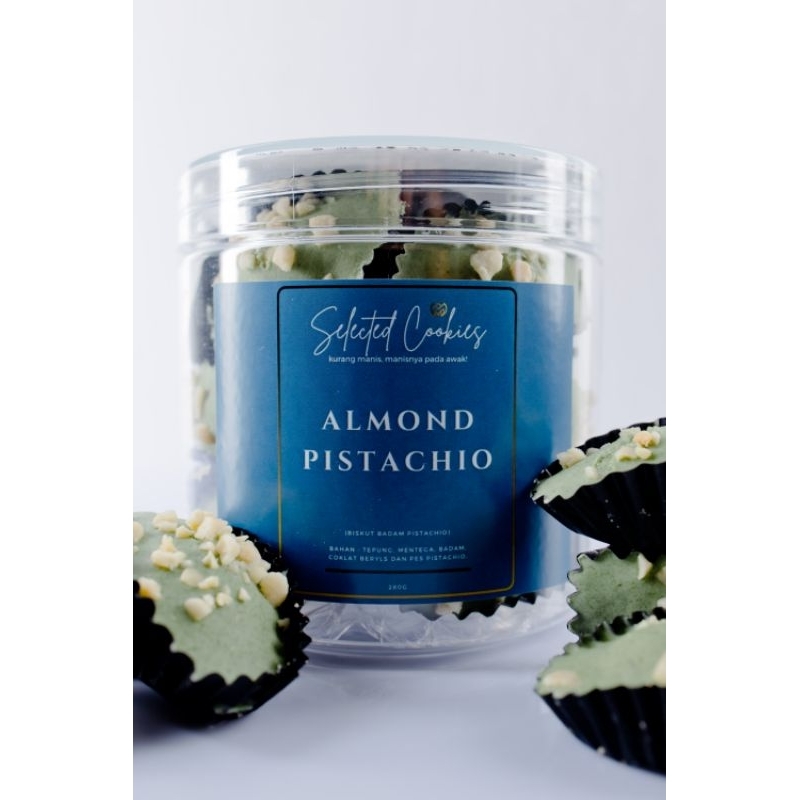 BISKUT RAYA PREMIUM ALMOND PISTACHIO | Shopee Malaysia