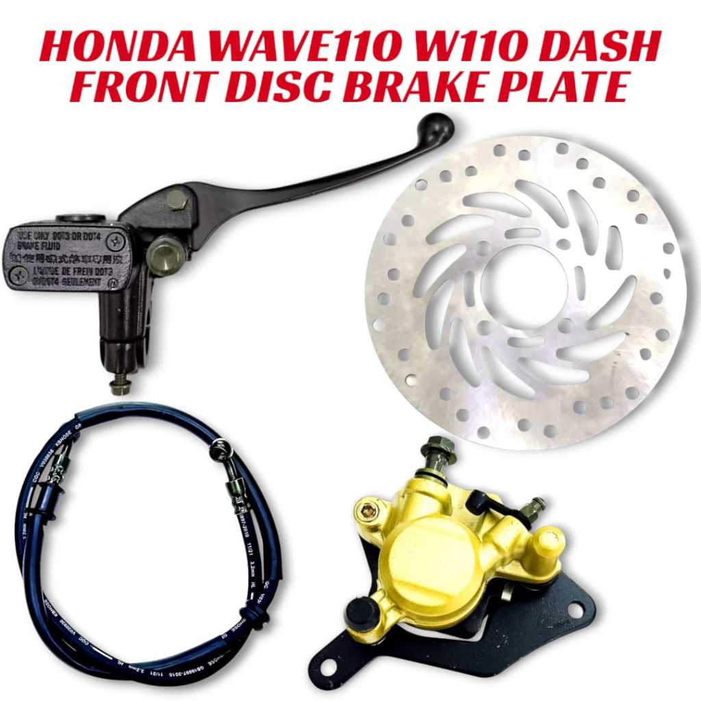 Honda WAVE110 WAVE 110 W110 Front Disc Brake Pump Set Master Pump ...