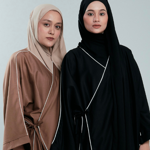 SHEISMEDIUM | Akari Dress (including Shawl) Kimono style | Shopee Malaysia