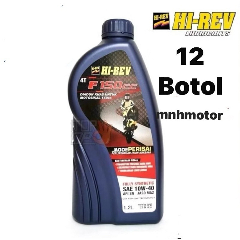 RS150 / RSX150 (1.2Litre) F150CC (10W40) 4T HI-REV HIREV FULLY ...