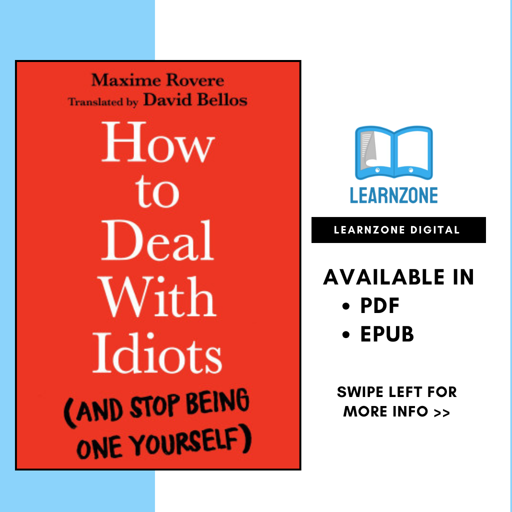 How to Deal With Idiots By Maxime Rovere | Self Help | Career | Shopee ...
