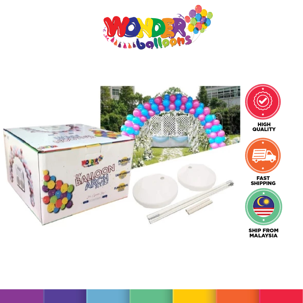 {DIY ARCH BELON} Balloon Arch Column Base Set Water Balloon Kit | 4M ...