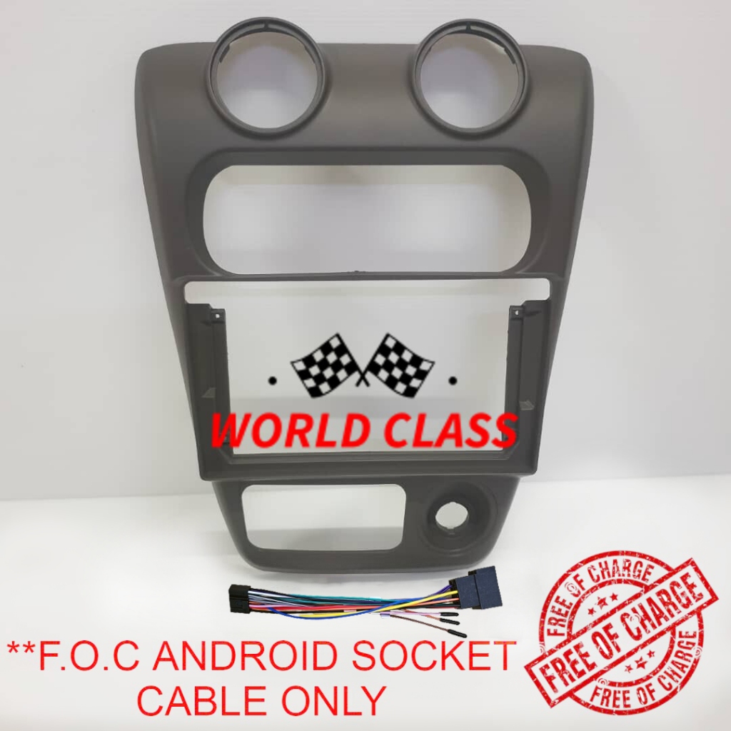 PERODUA KANCIL 850cc 2002-2007 9" ANDROID CASING (FREE PLUG & PLAY ...