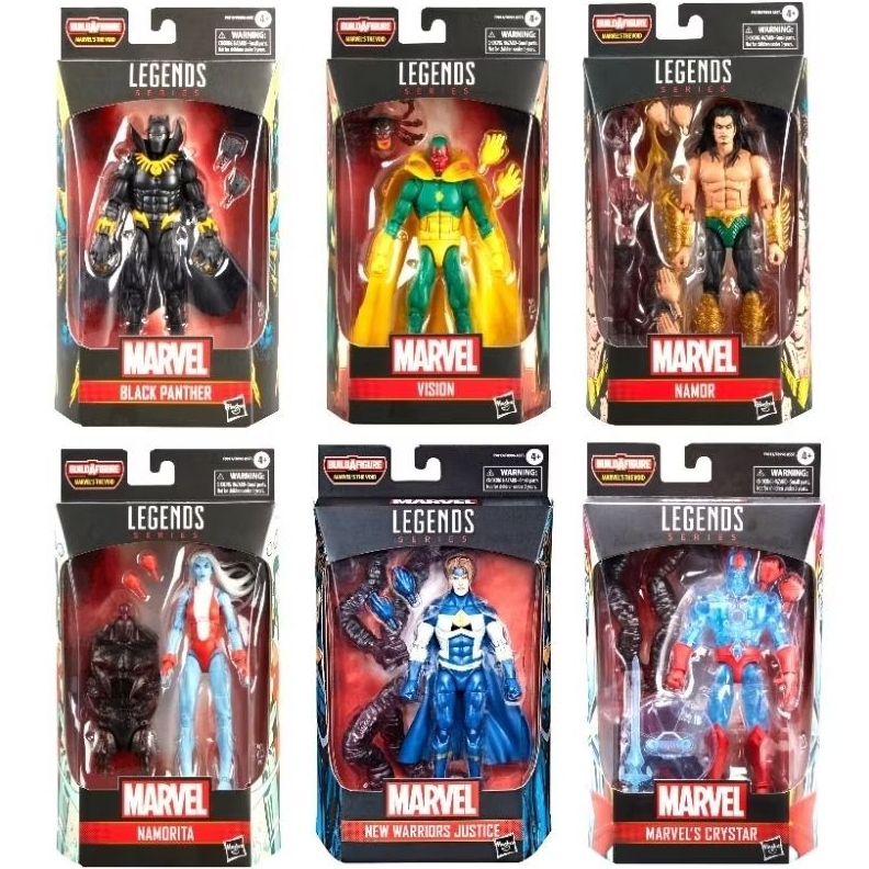 Marvel Legends Namor Namorita New Warriors Justice Black Panther ...