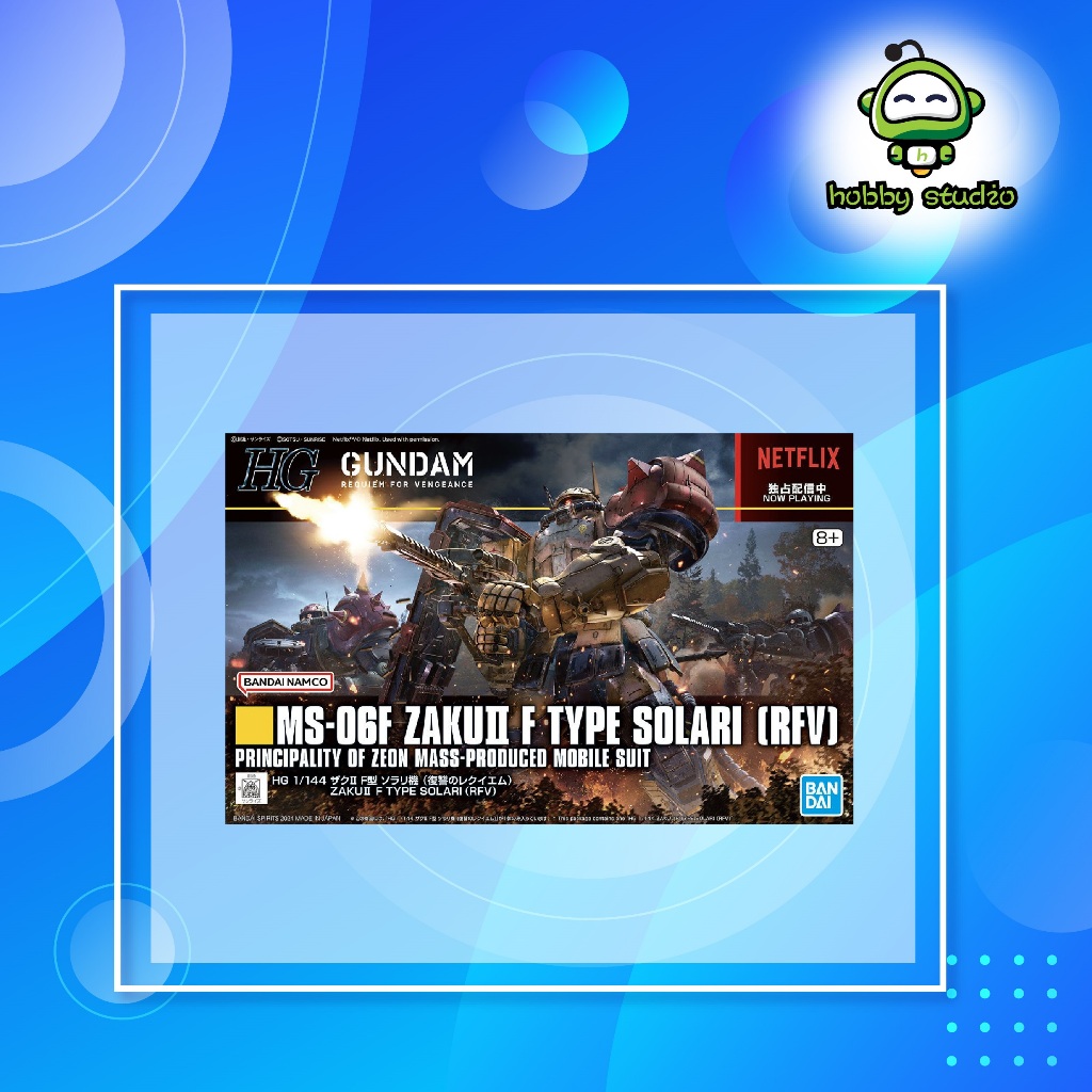 HG 1/144 Zaku II F Type Solari (RFV) | Shopee Malaysia