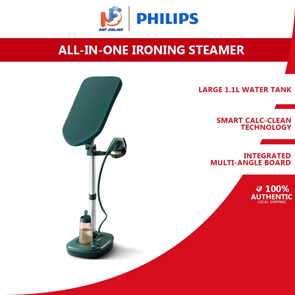Philips 6000 Series All-in-One Ironing Solution / Garment Steamer ...