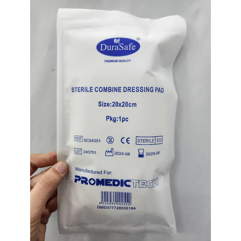 Durasafe Sterile Combine Dressing Pad 20x20cm (1 PCS) | Shopee Malaysia