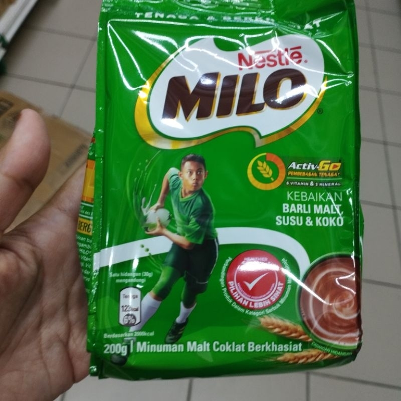 NESTLE MILO REFILL 200G | Shopee Malaysia