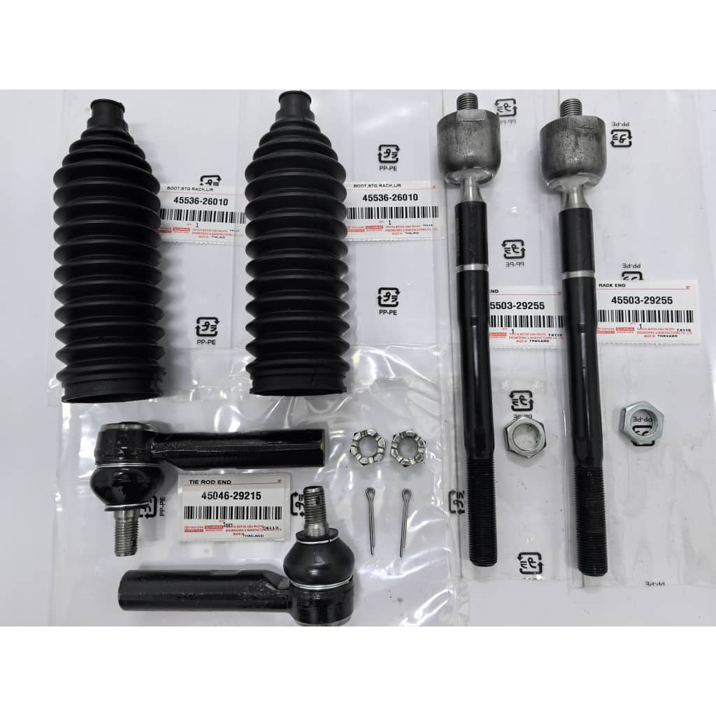 Toyota LH113 (1 SET) Tie Rod End/Rack End/Steering Boot Cover Toyota ...