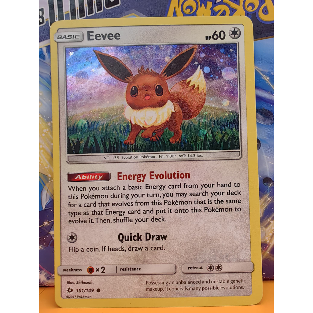 Eevee - 101/149 (Cosmos Holo)Promo - Miscellaneous Cards & Products ...