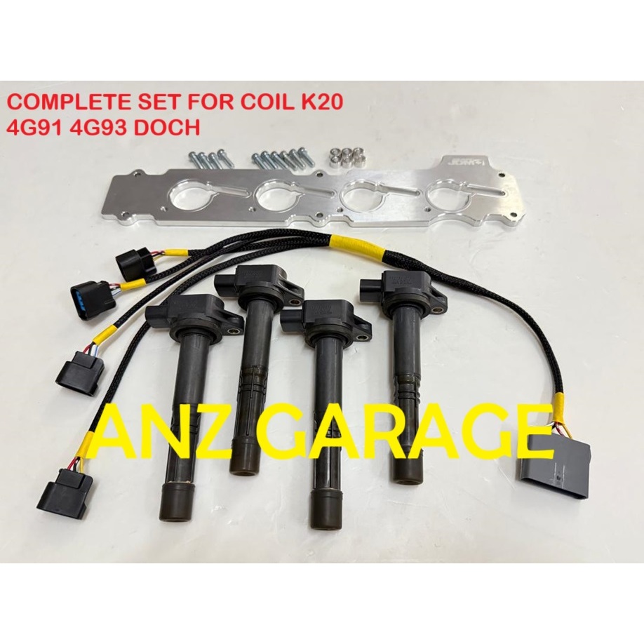 JDM MITSUBISHI 4G91 4G92 4G93 DOCH HARNESS K20 PNP + COIL DENSO K20 ...