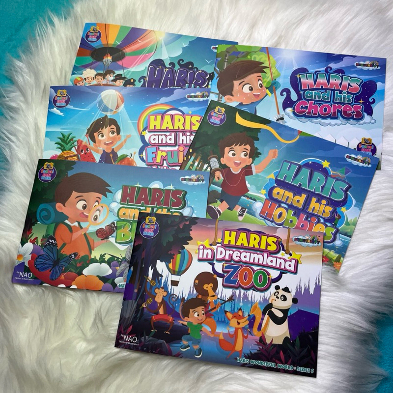 HARIS WONDERFUL WORLD (FULLSET 6 BOOKS) | Shopee Malaysia